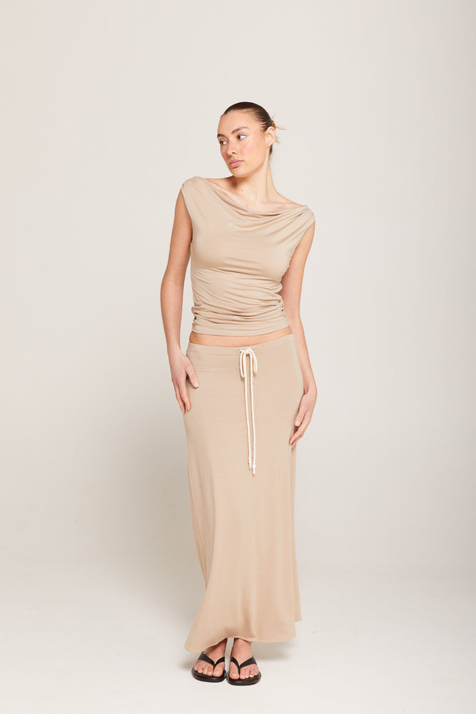 Le Buns | Organic Cotton Midi Skirt | Black | Size 6 - 20 – LE BUNS