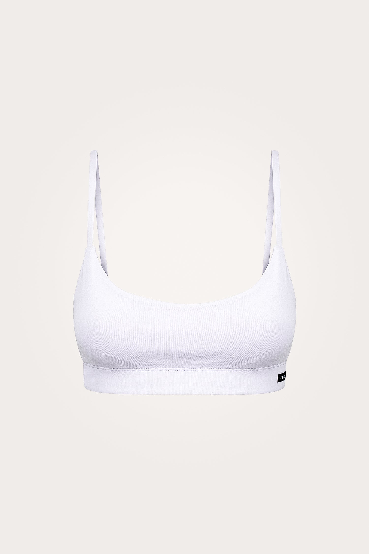 Le Buns | Organic Cotton Scoop Wireless Bra | White | Size 6 - 20 – LE BUNS